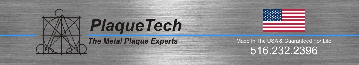 METAL PLAQUES NYC | CAST | LASER| ETCHED | ALUMINUM | BRASS | BRONZE ...